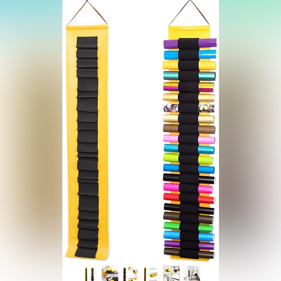 Hellpnoom | Storage & Organization | Vinyl Roll Organizer | Poshmark